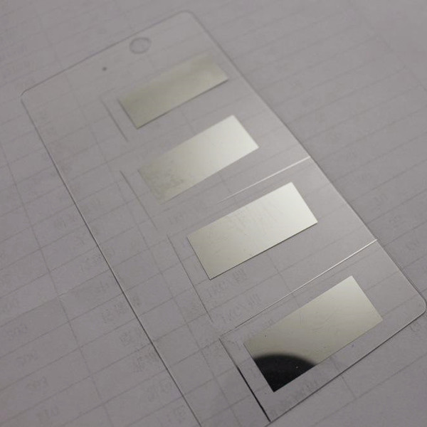 Mirror Chrome and Gold Mirror Silk Screen Printing Ink Printed On The ...